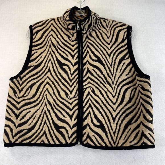Chico's | Jackets & Coats | Vintage Chicos Design Vest Womens ...